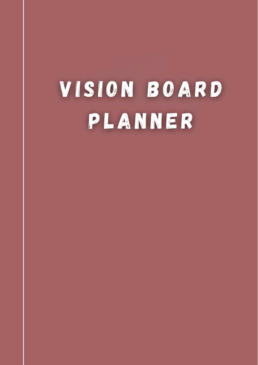 Minimal Vision Board Planner – VM Designs